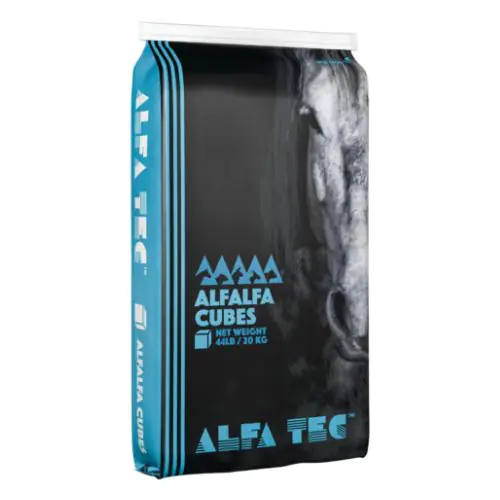 ALFA TEC Alfalfa Cubes Hay Replacement for Horses, 44 lb (20 kg ...